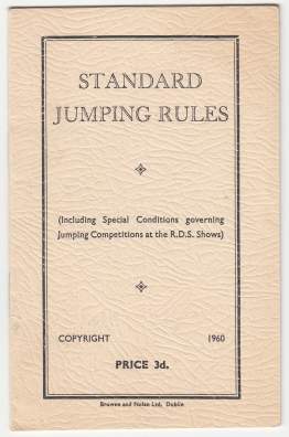 Standard Jumping Rules Including Special Conditions Governing Jumping ...