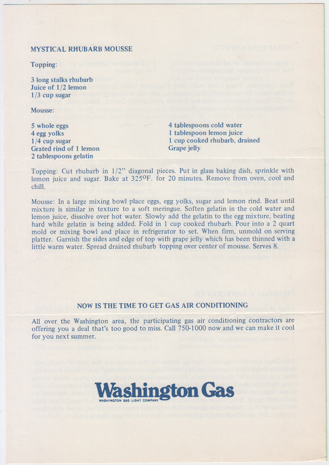 Signs of Spring Recipes of the Month March/April 1971 Zodiac Edition